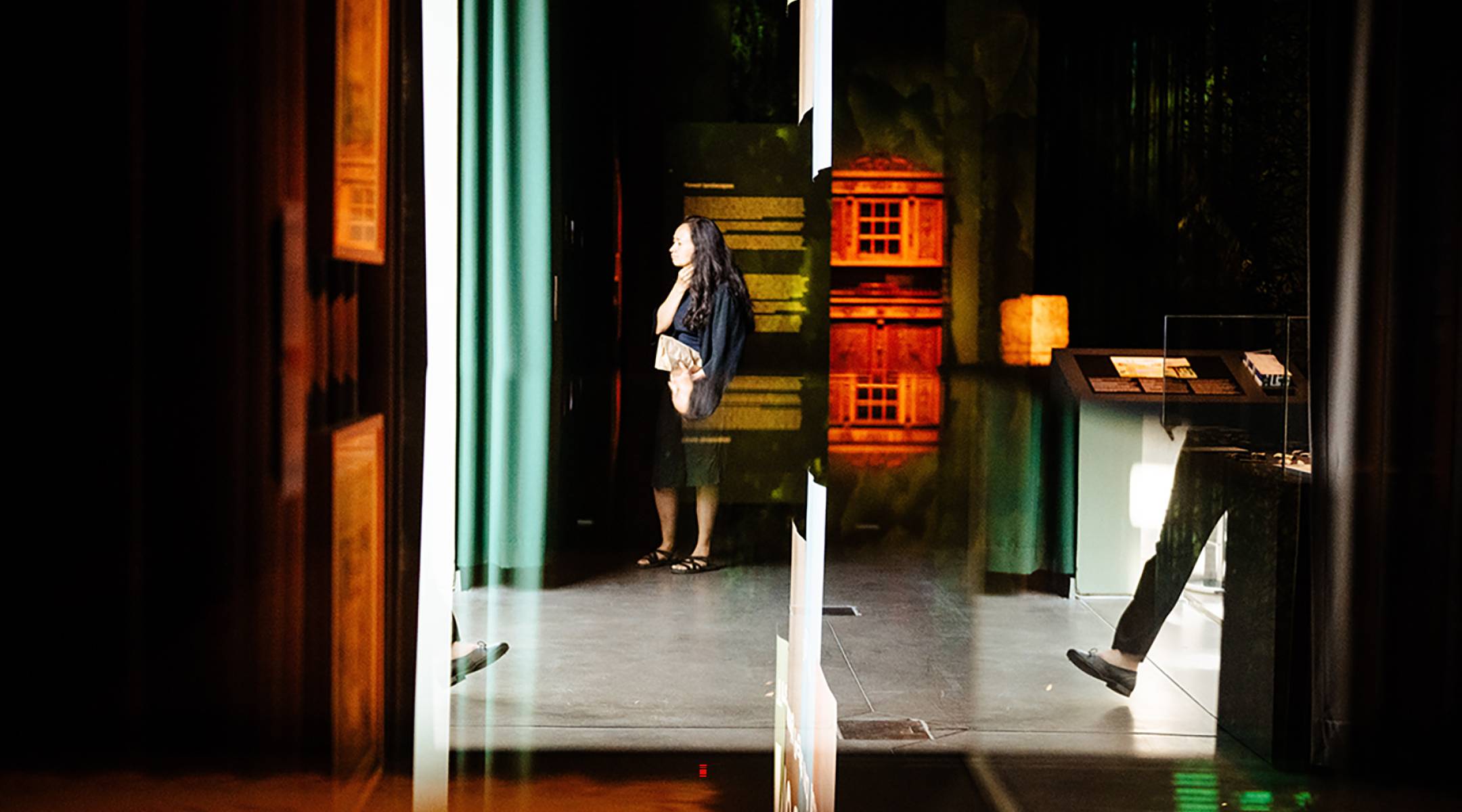 Landscape in motion. A painted cartoon. | Nationalmusée